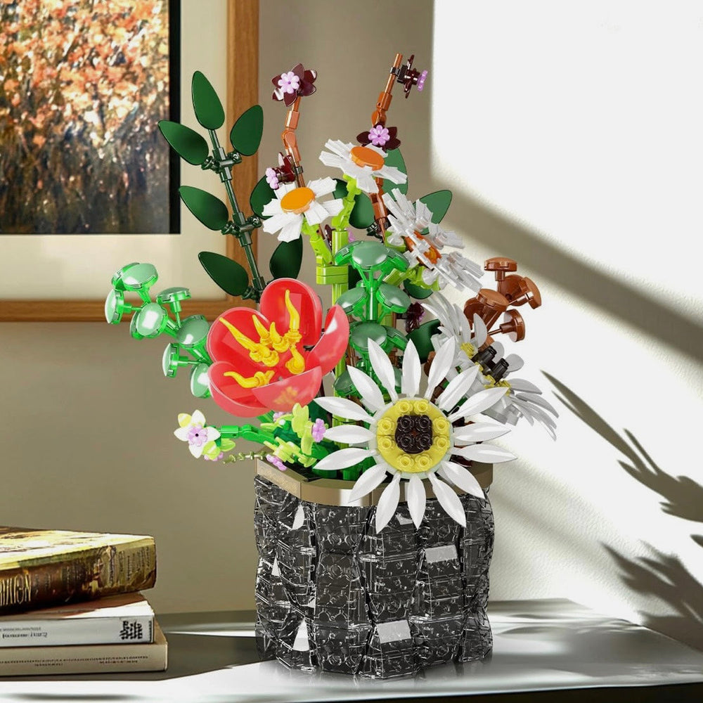 Blooming Flower Pot | 1158pcs