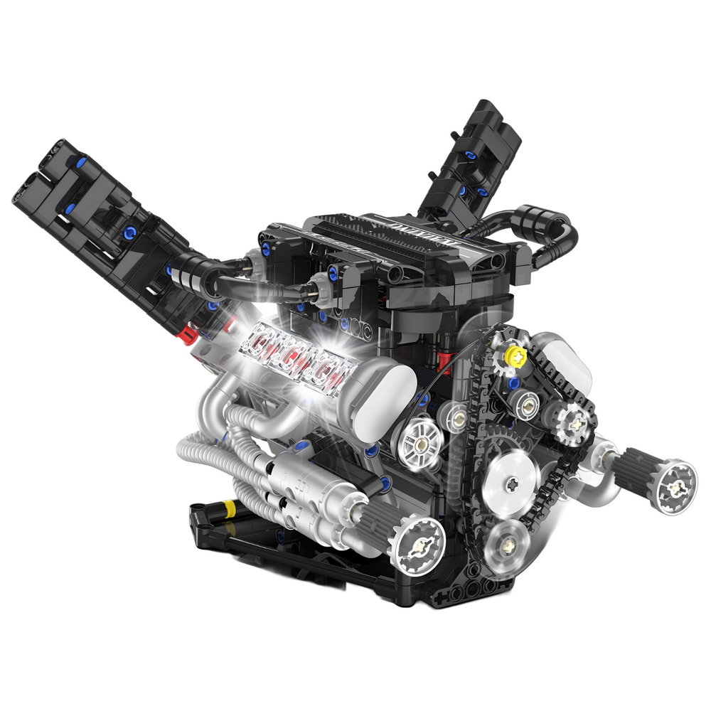 Motorised V8 Engine | 716pcs
